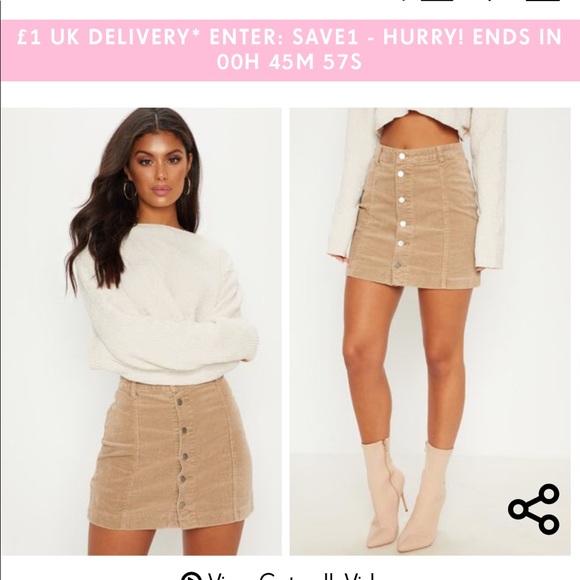 PrettyLittleThing | Skirts | Skirt Size 8medium | Poshmark